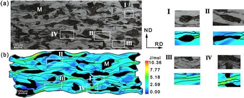 Comparison Of The Deformation Microstructure Between The Micrographs