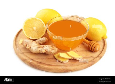 Ginger Lemon Honey Cut Out Stock Images And Pictures Alamy