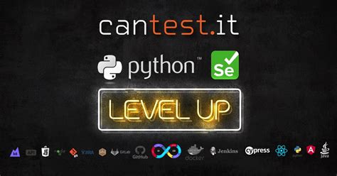 Automatyzacja Python Selenium średniozaawansowany CanTest IT