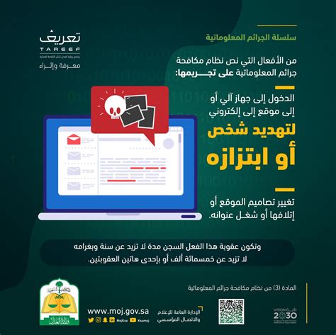 نتعرف في هذه السلسلة على نظام مكافحة جرائم المعلوماتية ما المقصود