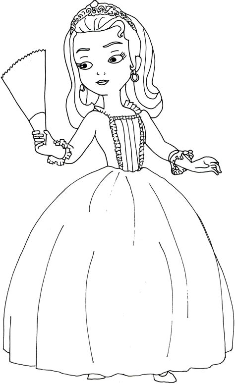 Princess Amber Coloring Pages Coloring Pages