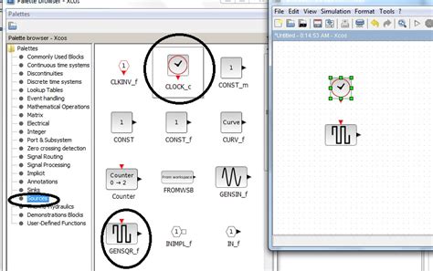 คนค้าหุ่น ตัวอย่างการใช้งาน Xcos เบื้องต้น ของ Scilab เพื่อ Sim