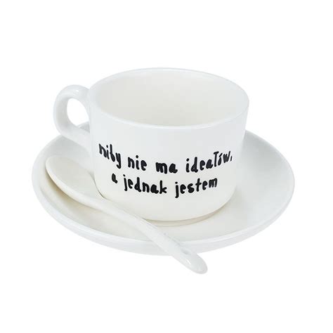 Filiżanka z tekstem