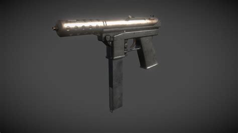 Tec 9 3d Model By Brantlacoste [269549f] Sketchfab