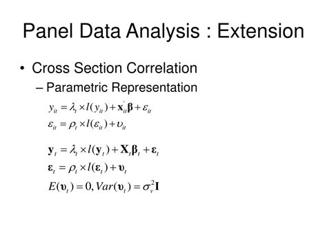 Ppt Econometric Analysis Of Panel Data Powerpoint Presentation Free Download Id 733174