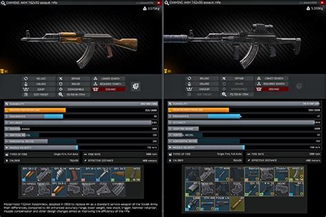 Eft Ak Modding Ak Ak 74n Und Akm Modding Bei Escape From Tarkov