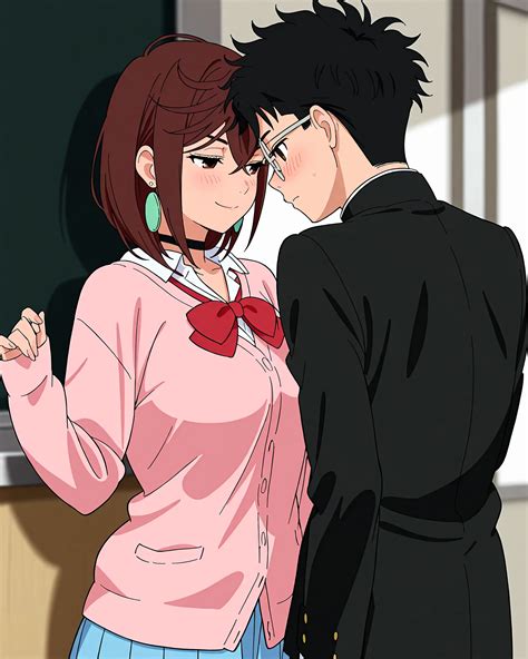 Anime Image Of A Man And Woman Standing Next To Each Other Seaart Ai