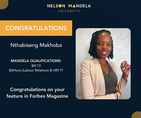 Nelson Mandela University Alumni On Linkedin Congratulations To