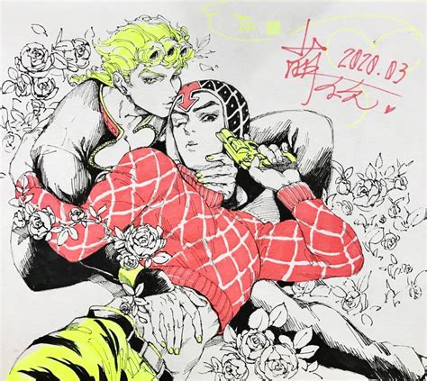 Giorno Giovanna And Guido Mista Jojo No Kimyou Na Bouken And 1 More