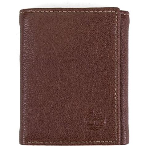 Timberland Bags Mens Genuine Leather Rfid Blocking Trifold Wallet