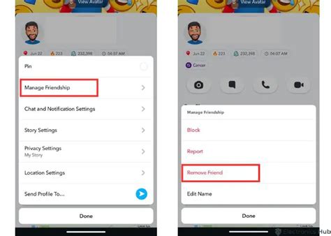 How To Remove Someone From Your Friends List On Snapchat
