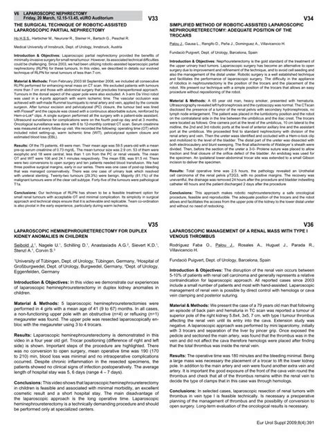Pdf V33 The Surgical Technique Of Robotic Assisted Laparoscopic
