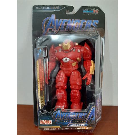 Boneco Hulkbuster Articulado Vingadores 17 Cm Shopee Brasil