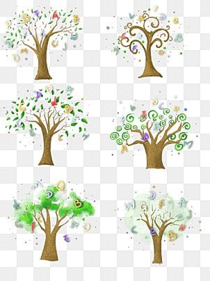 Sketch Letter Trees Pattern PNG Images For Free Download Pngtree