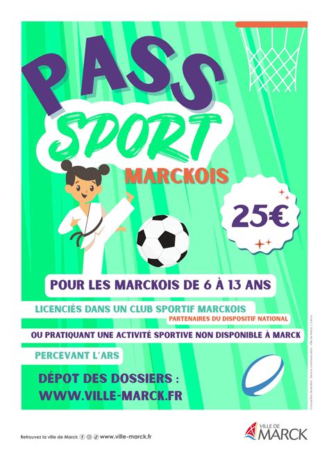 Ville De Marck 🎽 Passsport 2025 Un Coup De Pouce Pour Facebook