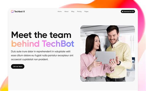 Ai App Webflow Template Techbot X Brix Templates