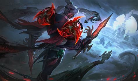 Lol Skin 】 Reise Der Unsterblichen Zed League Of Legends Skin Galerie Video Zed