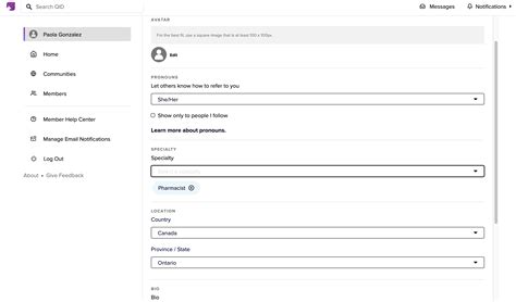 How To Update Your Profile
