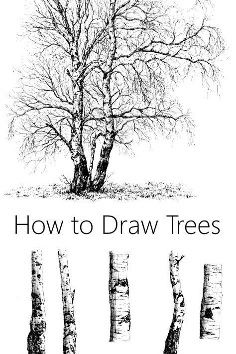 How To Draw Realistic Trees With Pen Ink Artofit