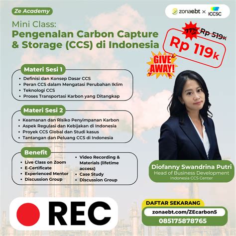 Pengenalan Carbon Capture And Storage Ccs Di Indonesia