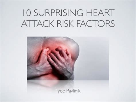 10 Surprising Heart Attack Risk Factors