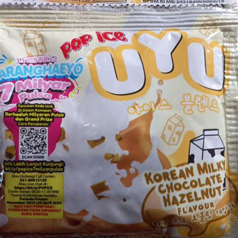 Jual Pop Ice Uyu Forisa All Varian Shopee Indonesia