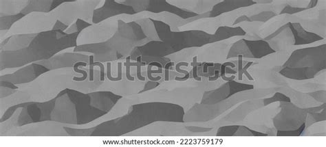 Landscape Mysterious Terrain Symmetrical Style Gray Stock Illustration 2223759179 Shutterstock