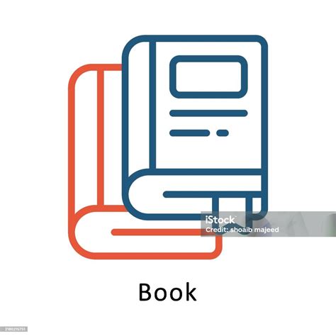 책 벡터 윤곽선 두 가지 색상 작업중인 흰색 배경의 기호 Eps 10 파일 0명에 대한 스톡 벡터 아트 및 기타 이미지 0명 개념 공부 Istock