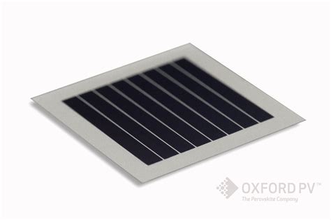 Oxford Pv Perovksite Silicon Tandem Cell0 Electronics