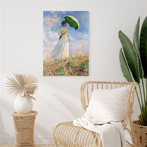 클로드 모네 양산을 쓴 여인 오른쪽 아트페이지 Artpage