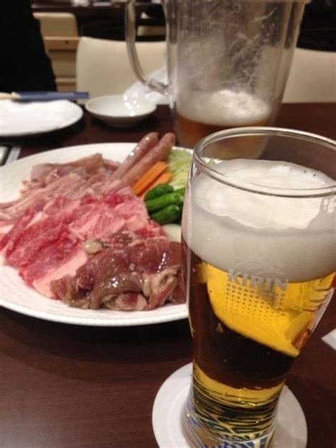 生麦 キリンビール工場 人間と蛙のちょうど真ん中。