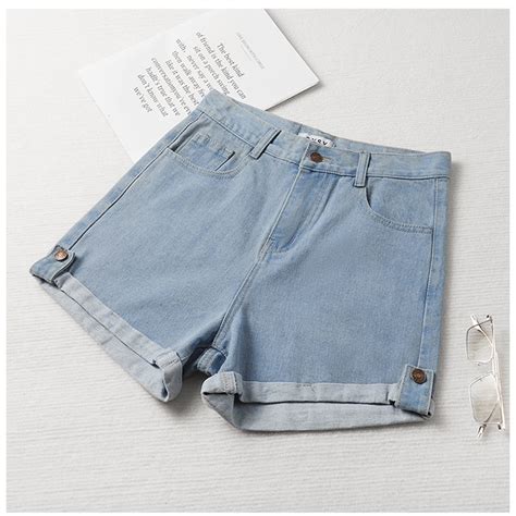 New Women High Waist Shorts Ladies Fashion Shorts Sexy Denim Short