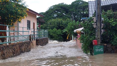 Heavy Rain Causes Flash Floods In Pattaya