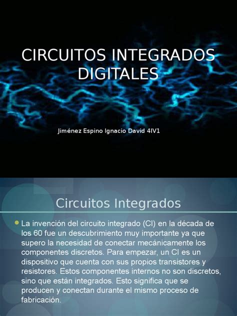 Circuitos Integrados Digitales Pdf Circuito Integrado Dopaje