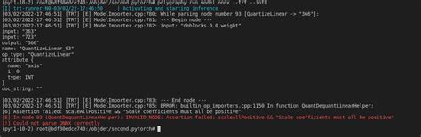 tensorrt ptq gives zero scale values for some nodes of the network