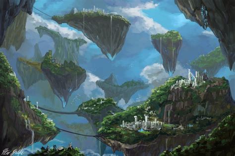 Floating Islands Fantasy