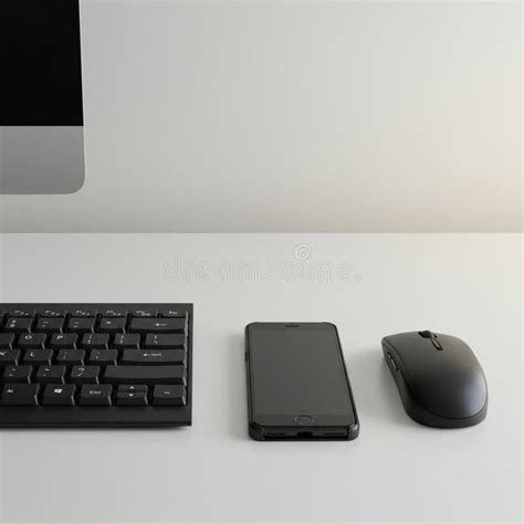 Minimalist Desktop Illustration Laptop Flowers And Coffee Web