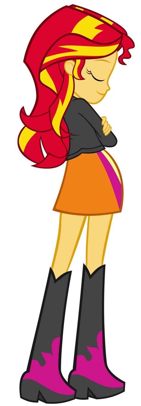 Sunset Shimmer Shine Like Rainbows Pose By Greenguy2187 On Deviantart