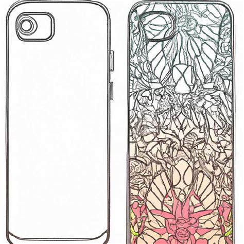 Desenhos De Iphone Para Colorir Pintar E Imprimir Explore O Universo
