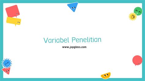 Perbedaan Variabel Bebas Terikat Dan Kontrol Materi Belajar Online