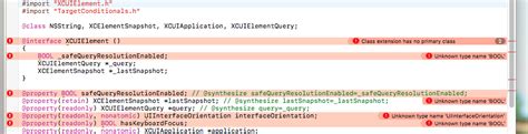 Ios Xcode Import The Xcuielementh Into Bridging Header Stack
