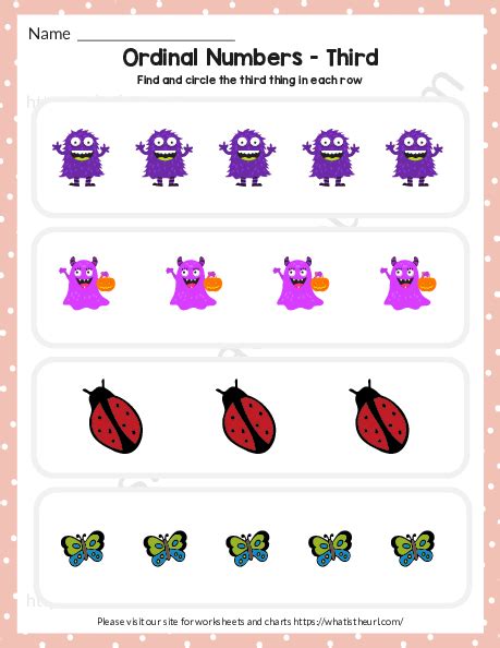 Ordinal Numbers Online Exercise For Beginner Online Workouts