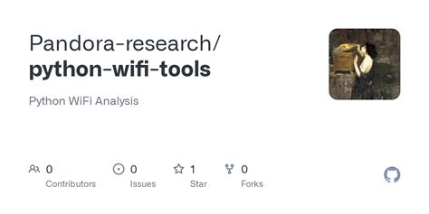 GitHub Pandora Research Python Wifi Tools Python WiFi Analysis