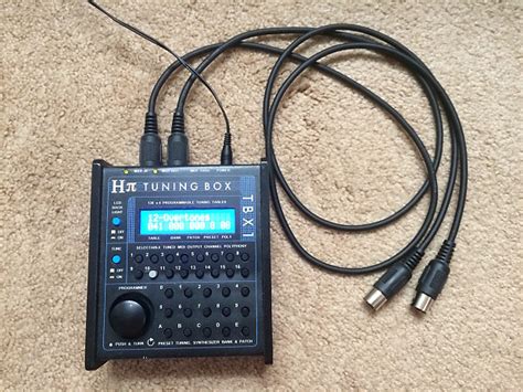 h pi tbx 1 tuning box microtonal keyboard converter reverb