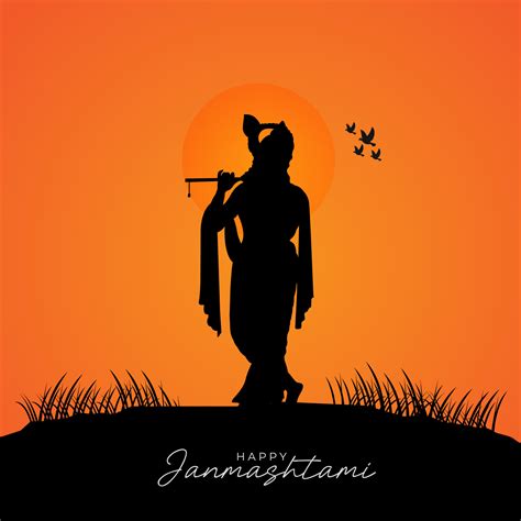 Happy Janmashtami Design Concept Social Media Post 27802854 Vector Art
