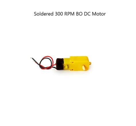 SunRobotics DC BO Motor 100 300 Rpm Straight 150 Rpm L Shape Soldered 300 RPM At 55 Piece DC