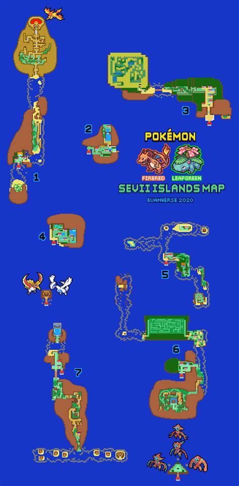Pokemon Kanto And Johto Region Maps By Euanverse On Newgrounds