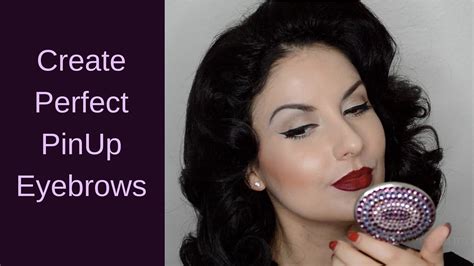 Pin Up Eyebrows Tutorial