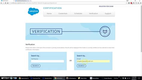 How To Download Salesforce University Certification Badges Youtube