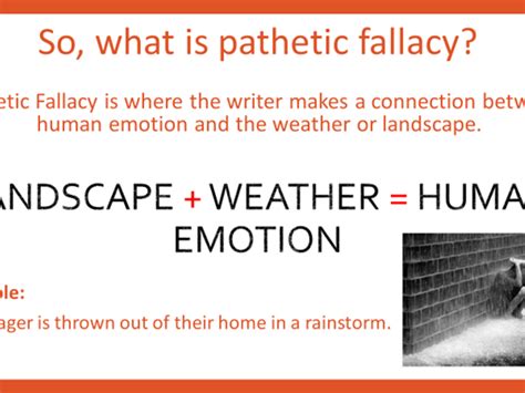Pathetic Fallacy Teaching Resources